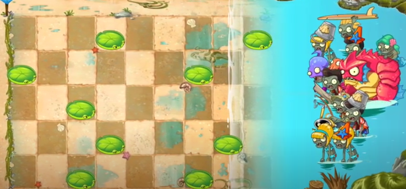 Big Wave Beach - Day 31 | Plants vs. Zombies Wiki | Fandom