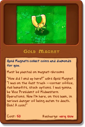 Gold Magnet/Gallery | Plants vs. Zombies Wiki | Fandom
