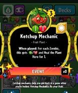 Ketchup Mechanic | Plants vs. Zombies Wiki | Fandom