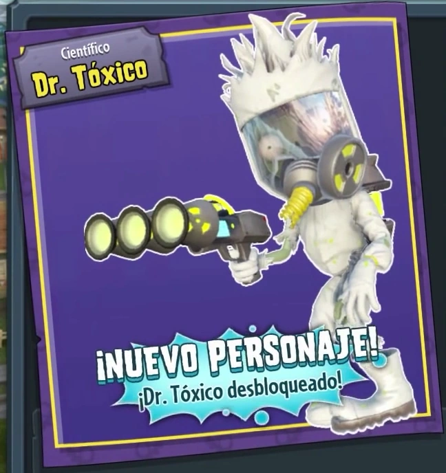 Dr. Tóxico | Wiki Plants vs. Zombies | Fandom