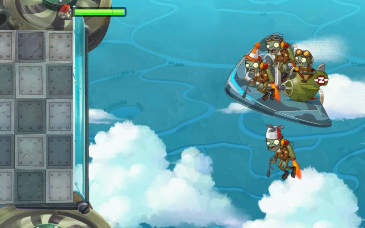 Sky City - Day 18 | Plants vs. Zombies Wiki | Fandom