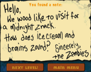 Note | Plants vs. Zombies Wiki | Fandom