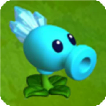 how to draw a frozen pea shooter