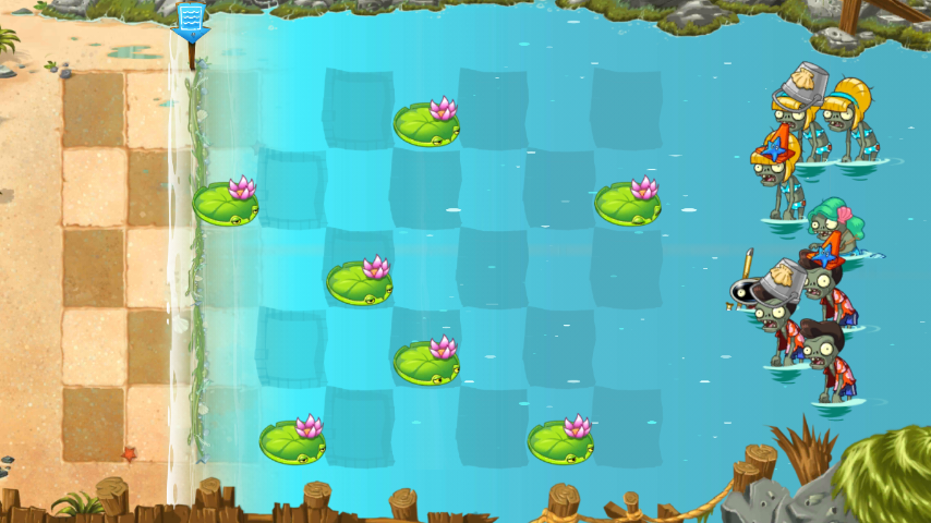Big Wave Beach - Day 6 | Plants vs. Zombies Wiki | Fandom
