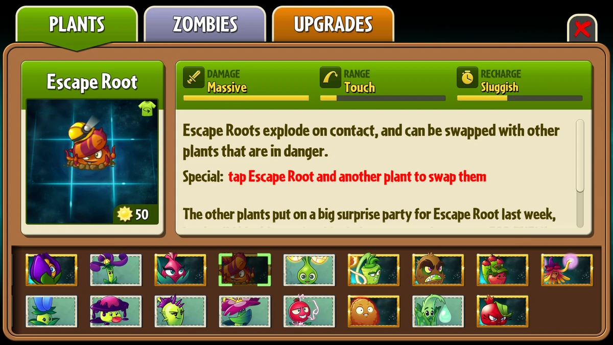 Escape Root/Gallery | Plants vs. Zombies Wiki | Fandom