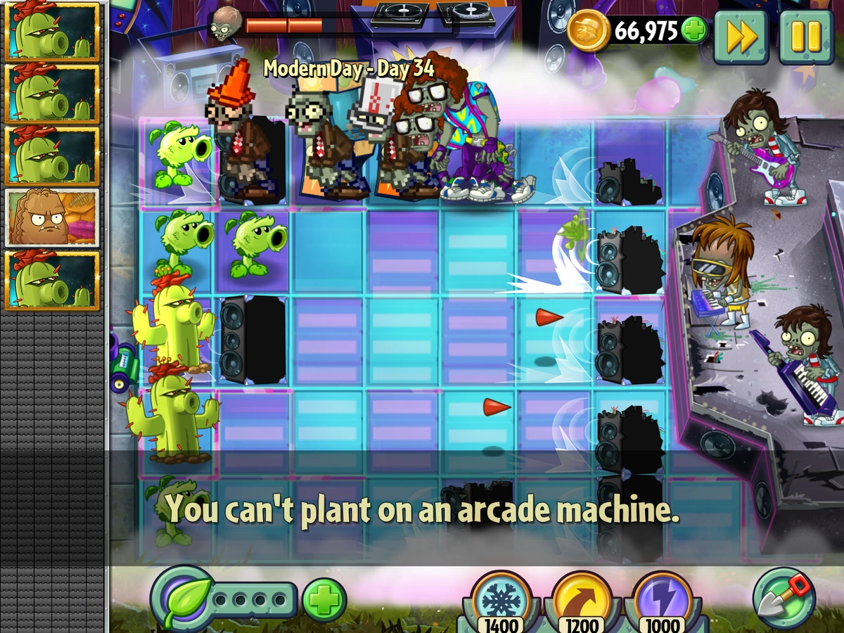 Arcade machine | Plants vs. Zombies Wiki | Fandom