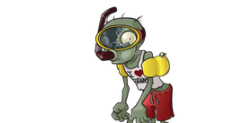 Plants Vs Zombies Snorkel Zombie
