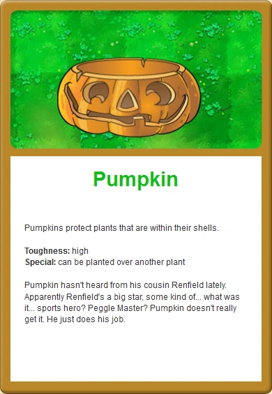 Pumpkin/Gallery | Plants vs. Zombies Wiki | Fandom