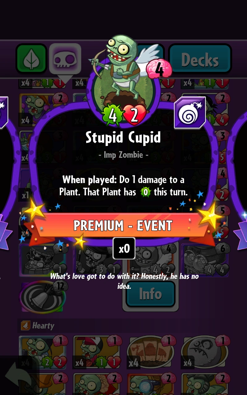 Stupid Cupid | Plants vs. Zombies Wiki | Fandom