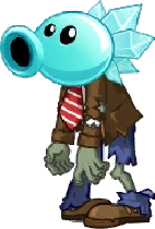 Snow Pea Plants Vs Zombies Plants Vs Zombies Gatling Pea Threepeater