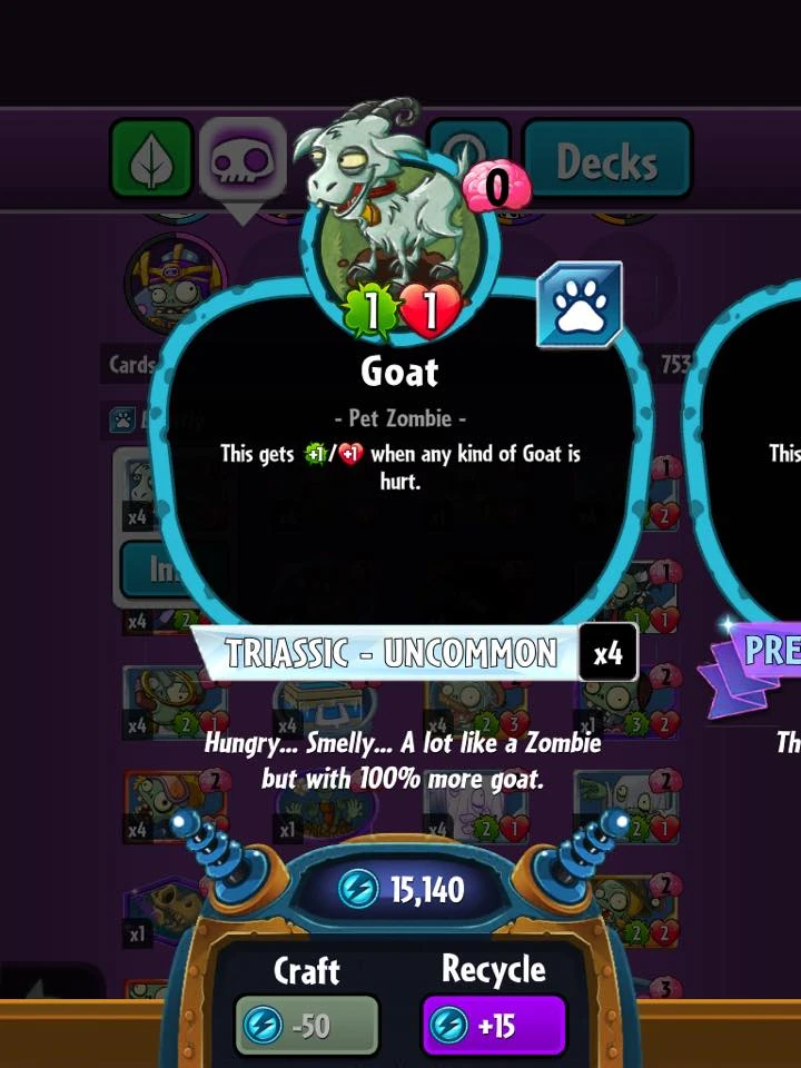 Goat | Plants vs. Zombies Wiki | Fandom