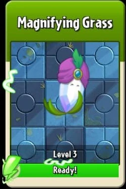 Plants Vs Zombies 2 Magnifying Grass