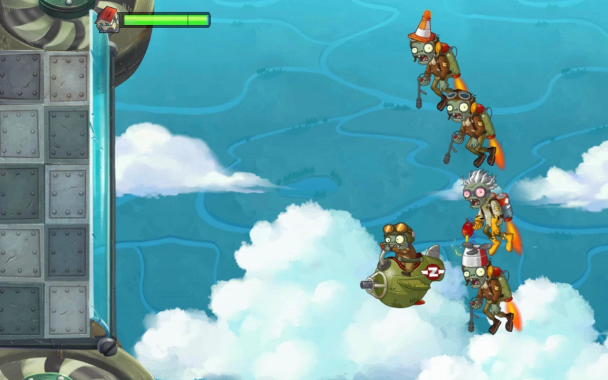 Sky City - Day 11 | Plants vs. Zombies Wiki | Fandom