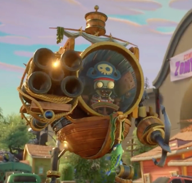 Scallywag Mech | Plants vs. Zombies Wiki | Fandom