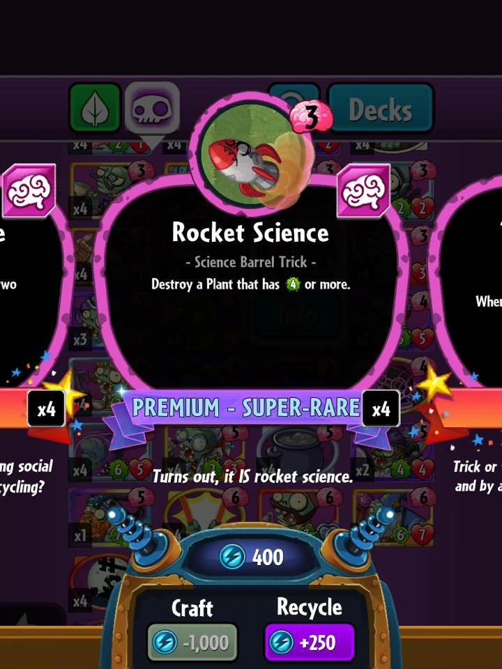 Rocket Science | Plants vs. Zombies Wiki | Fandom