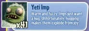 Yeti Imp | Plants vs. Zombies Wiki | Fandom