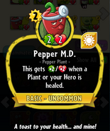 Pepper M.D. | Plants vs. Zombies Wiki | Fandom