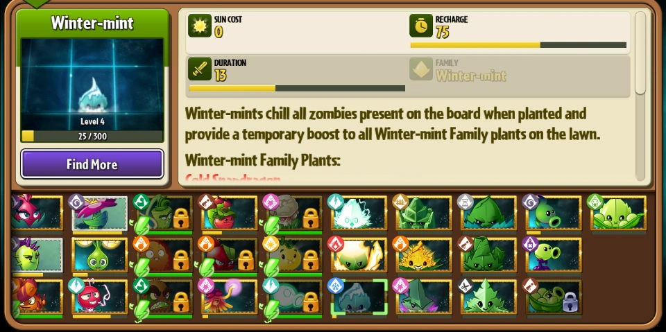Winter-mint/Gallery | Plants vs. Zombies Wiki | Fandom