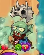 Jurassic Fossilhead (Plants vs. Zombies Heroes) | Plants vs. Zombies ...
