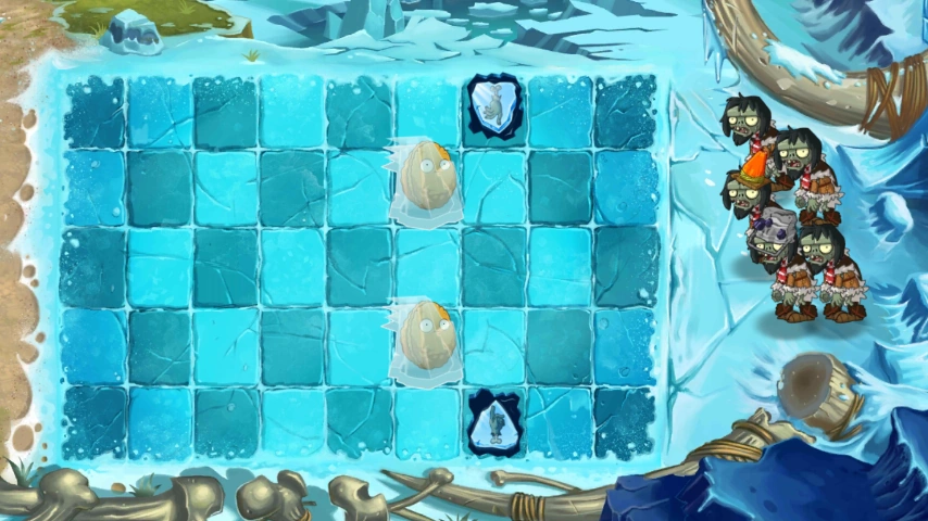 Frostbite Caves - Day 1 | Plants vs. Zombies Wiki | Fandom