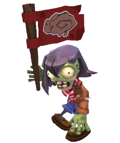 Flag Zombie (Plants vs. Zombies 3) | Plants vs. Zombies Wiki | Fandom