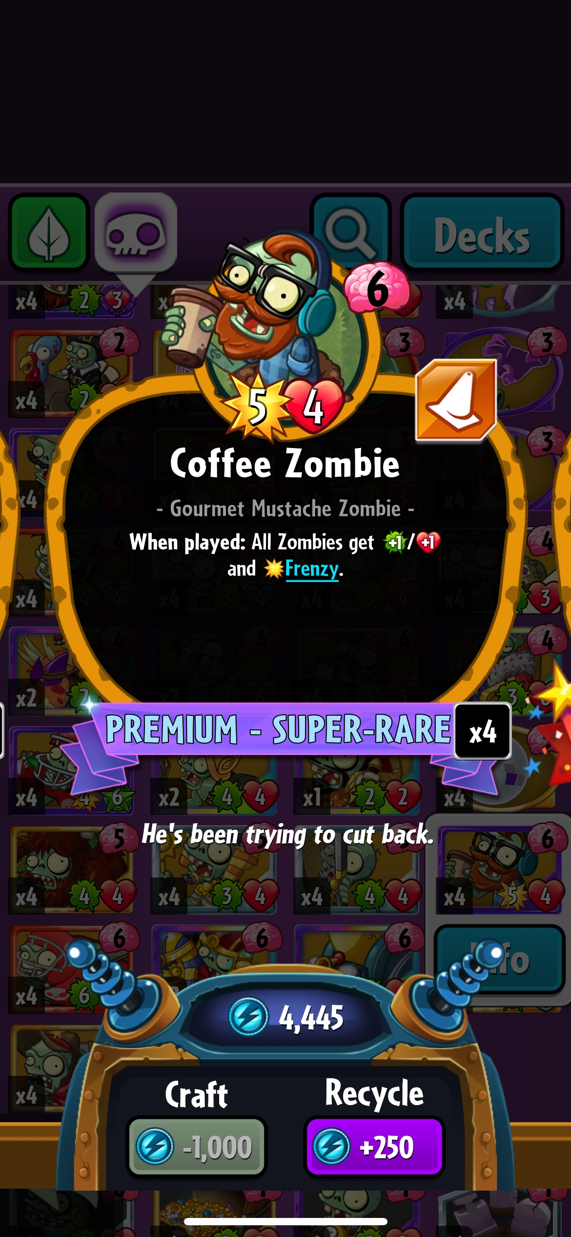 Coffee Zombie/Gallery | Plants vs. Zombies Wiki | Fandom