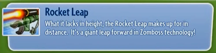 Rocket Leap | Plants vs. Zombies Wiki | Fandom