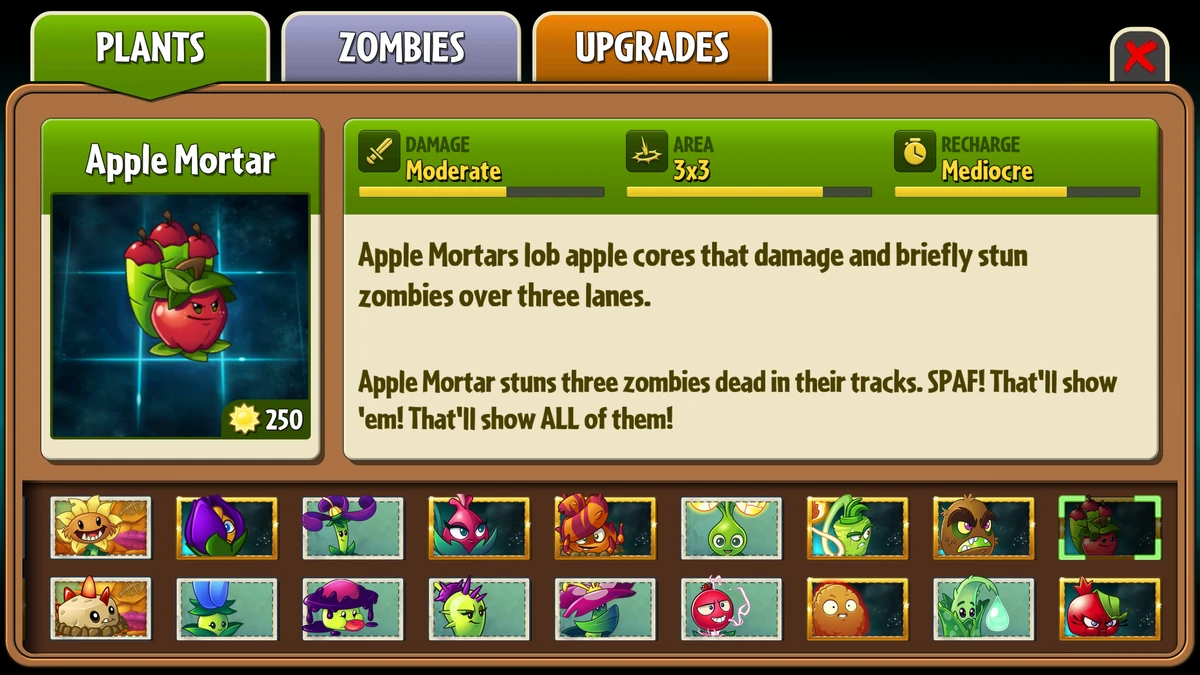 Apple Mortar/Gallery | Plants vs. Zombies Wiki | Fandom