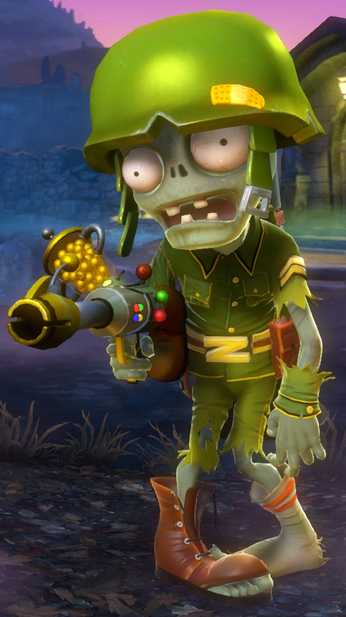 Foot Soldier/Gallery | Plants vs. Zombies Wiki | Fandom