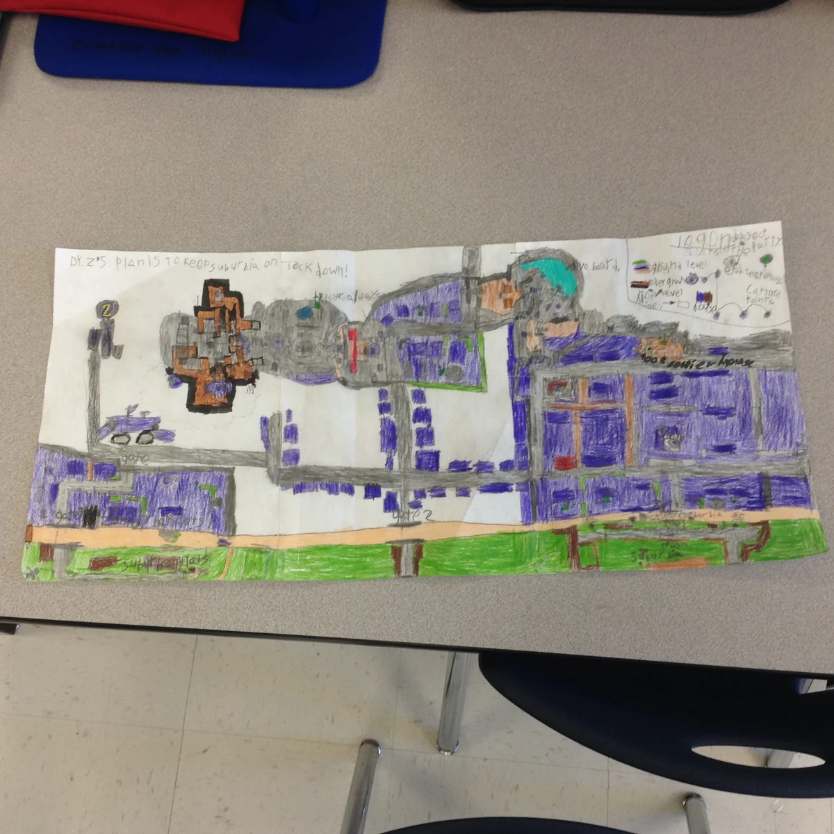 User blog:Cam9196/I made a paper map of Zomburbia and more! | Plants vs ...