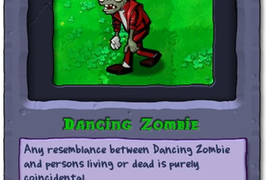 Plants Vs Zombies Dancing Zombie