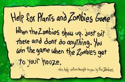 Note | Plants vs. Zombies Wiki | Fandom
