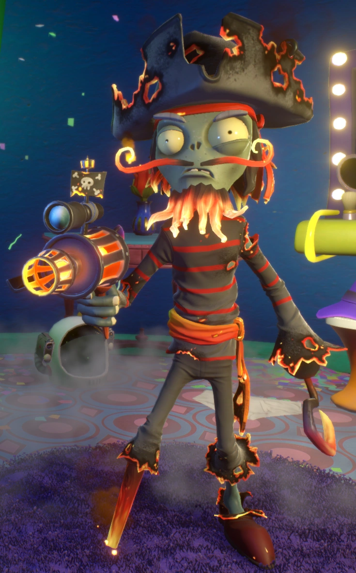 Captain Flameface | Plants vs. Zombies Wiki | Fandom