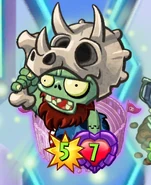 Jurassic Fossilhead (Plants vs. Zombies Heroes) | Plants vs. Zombies ...