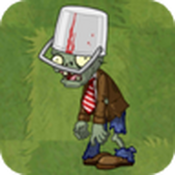 Plants Vs Zombies Buckethead Zombie