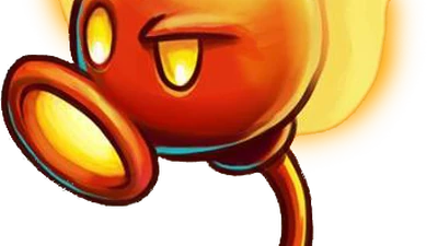 how to draw plants vs zombies fire peashooter