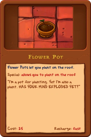 Flower Pot | Plants vs. Zombies Wiki Tiếng Việt | Fandom