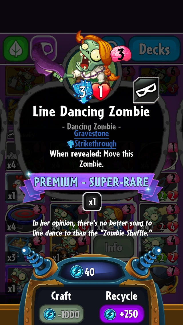 Line Dancing Zombie | Plants vs. Zombies Wiki | Fandom