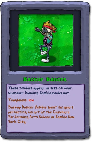 Backup Dancer/Gallery | Plants vs. Zombies Wiki | Fandom