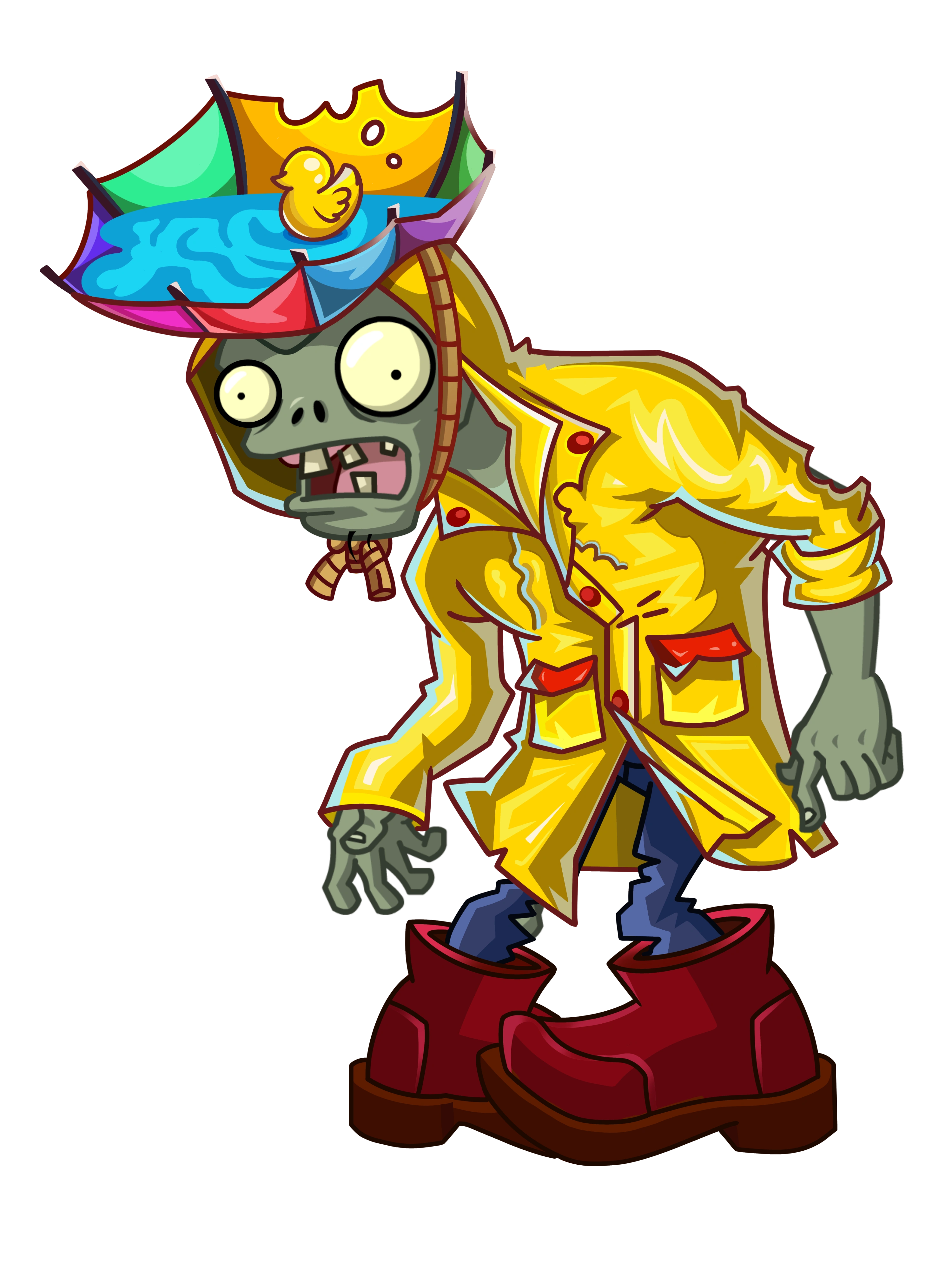Raincoat Zombie/Gallery | Plants vs. Zombies Wiki | Fandom