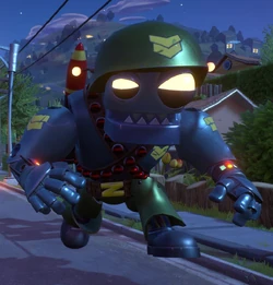 Robot Zombi Bianco