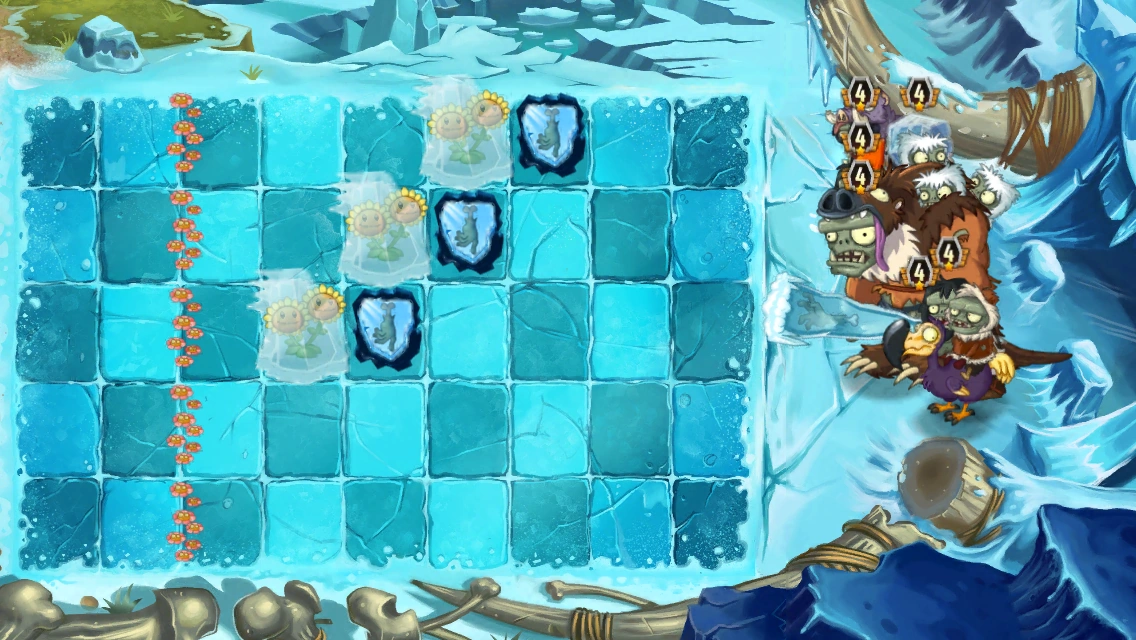 Frostbite Caves - Day 23 (Chinese version: pre-1.8) | Plants vs ...