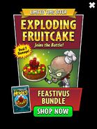 Exploding Fruitcake | Plants vs. Zombies Wiki | Fandom