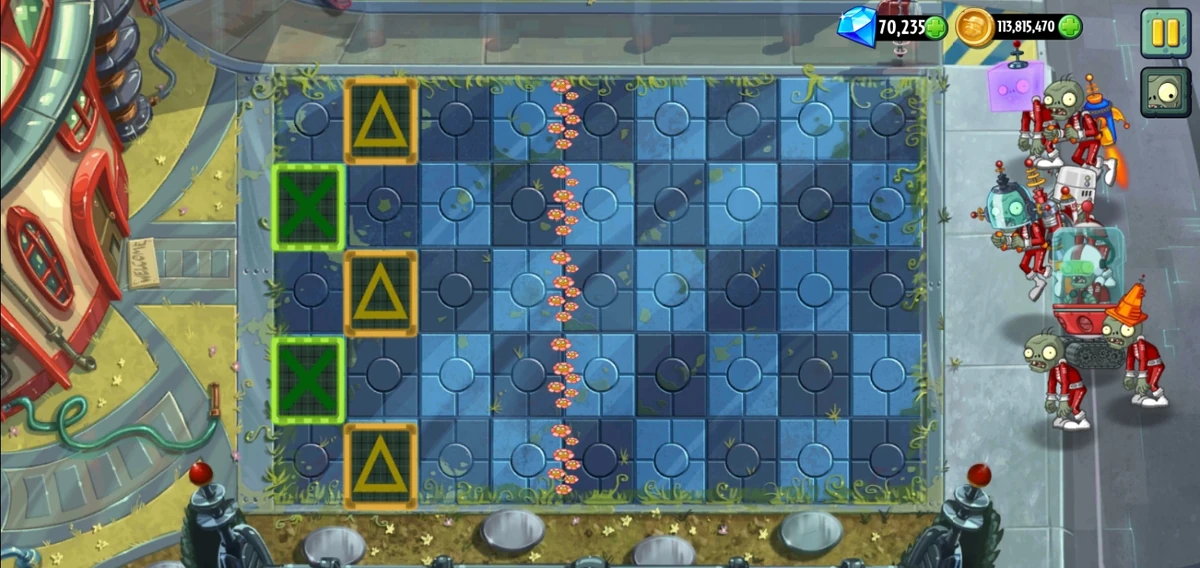 Back to Far Future - Level 4 | Plants vs. Zombies Wiki | Fandom