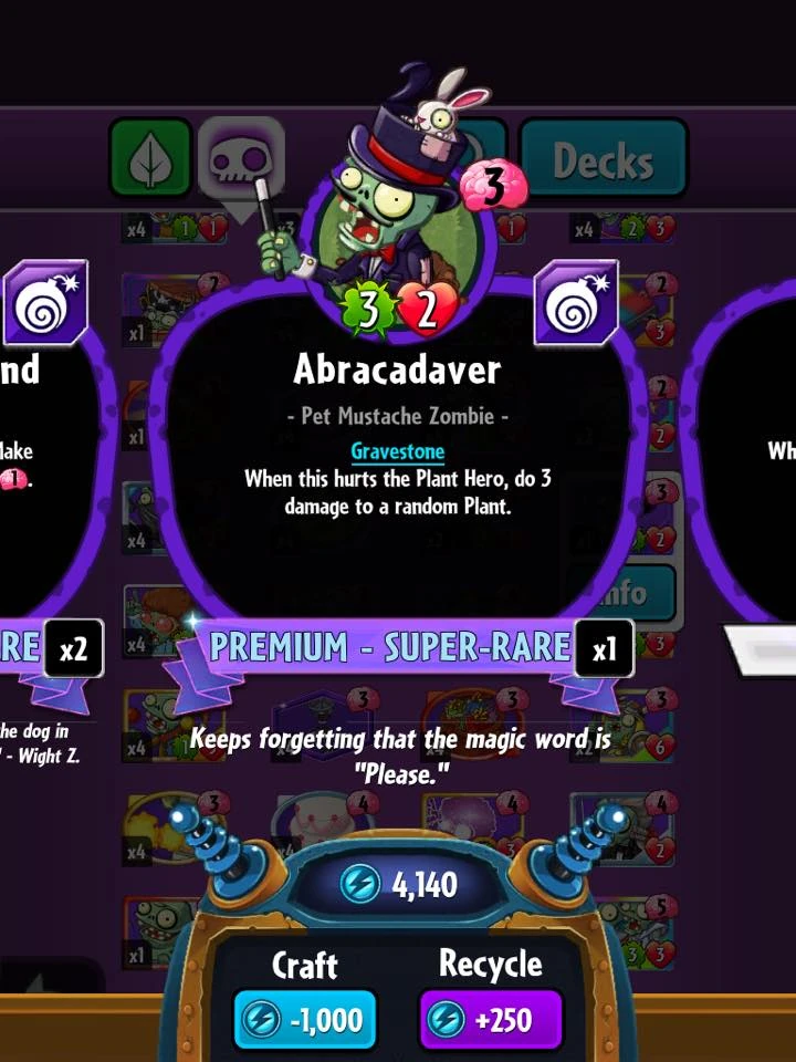Abracadaver/Gallery | Plants vs. Zombies Wiki | Fandom