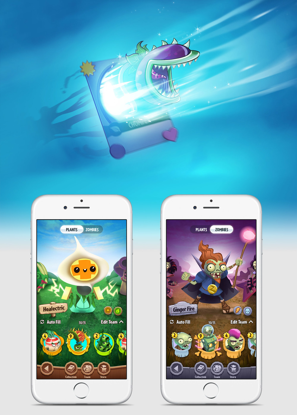 Plants vs. Zombies Heroes/Concepts | Plants vs. Zombies Wiki | Fandom