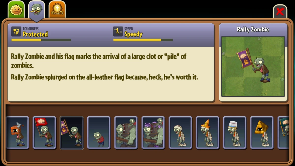 Rally Zombie/Gallery | Plants vs. Zombies Wiki | Fandom
