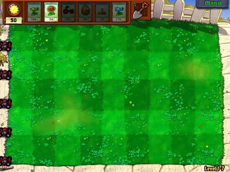 Level 1-7/Gallery | Plants vs. Zombies Wiki | Fandom