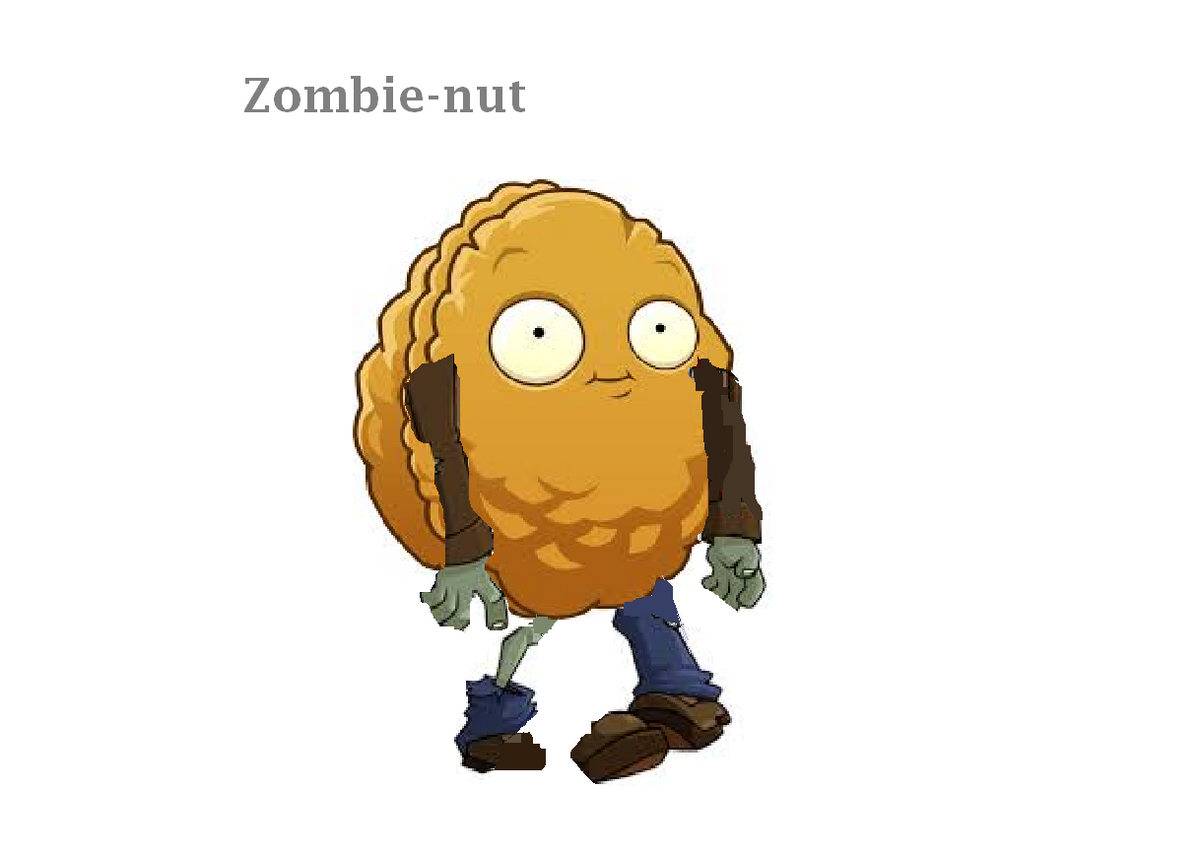 Zombie Nut Plants Vs Zombies Fanon Wiki Fandom