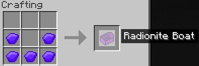 Radionite Boat | PlasmaCraft Wiki | Fandom